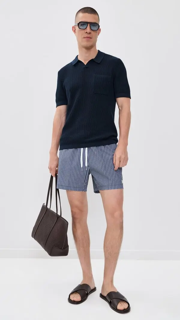 RHONE Coastal Johnny Collar Polo