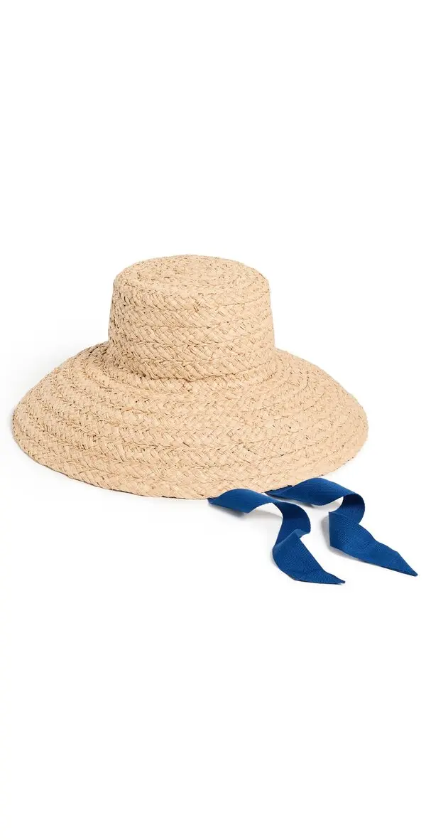 Lack Of Color The Inca Ultrawide Braid Hat - Natural Raffia