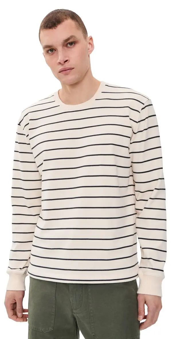 ALEX CRANE Caza Cotton Crewneck