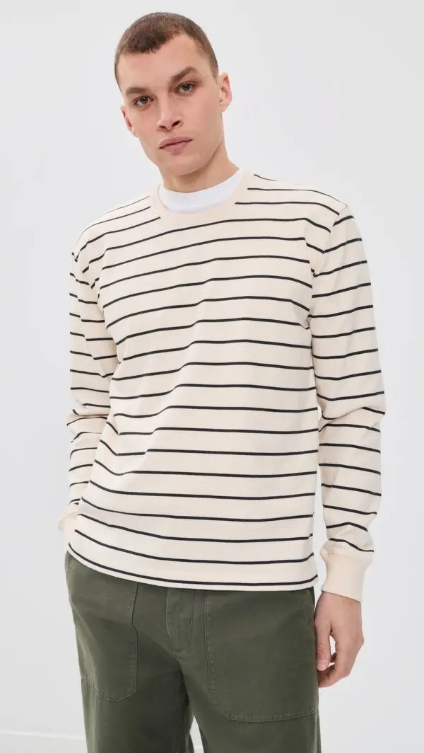 ALEX CRANE Caza Cotton Crewneck