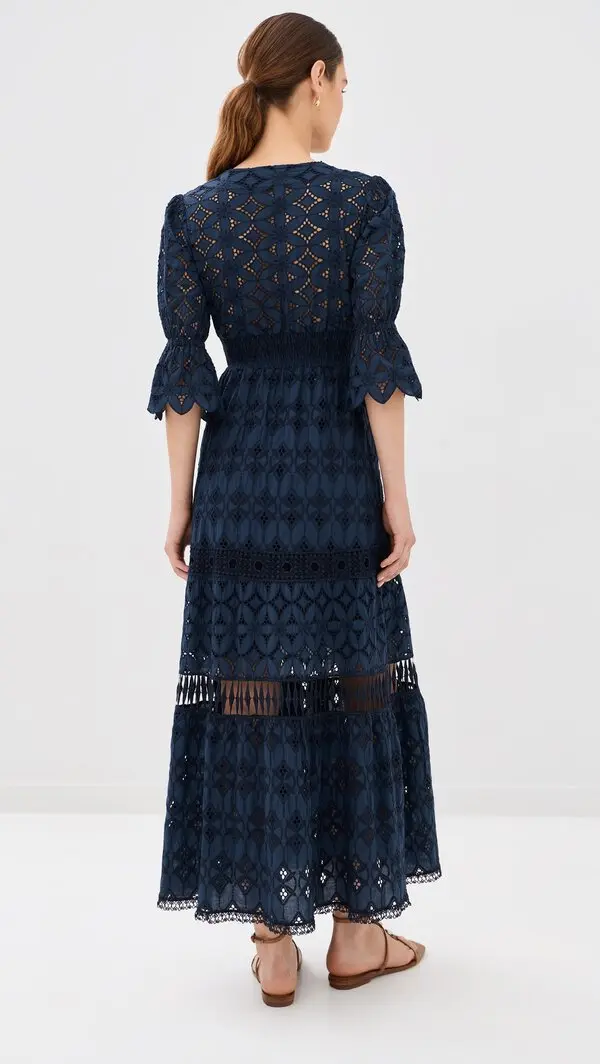 Temptation Positano Embroidered Maxi Dress