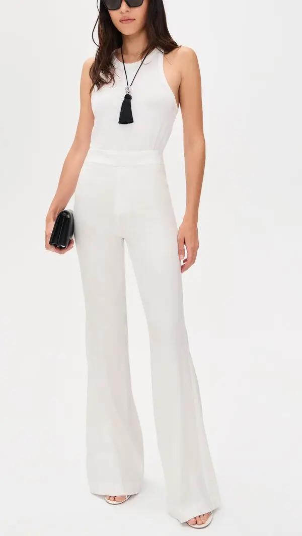 Alice + Olivia Linden Bootcut Trousers