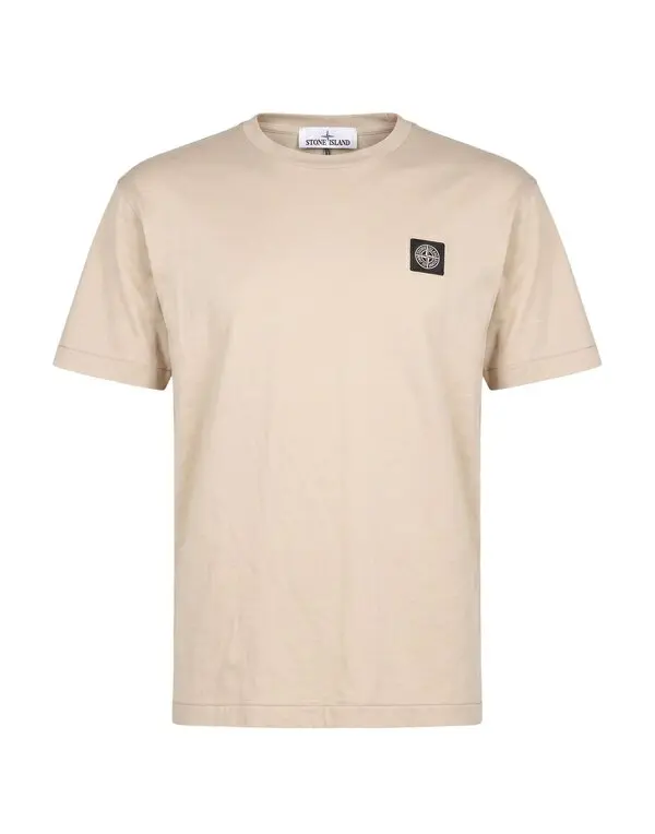 Stone Island T-shirt Size Cotton - Sand