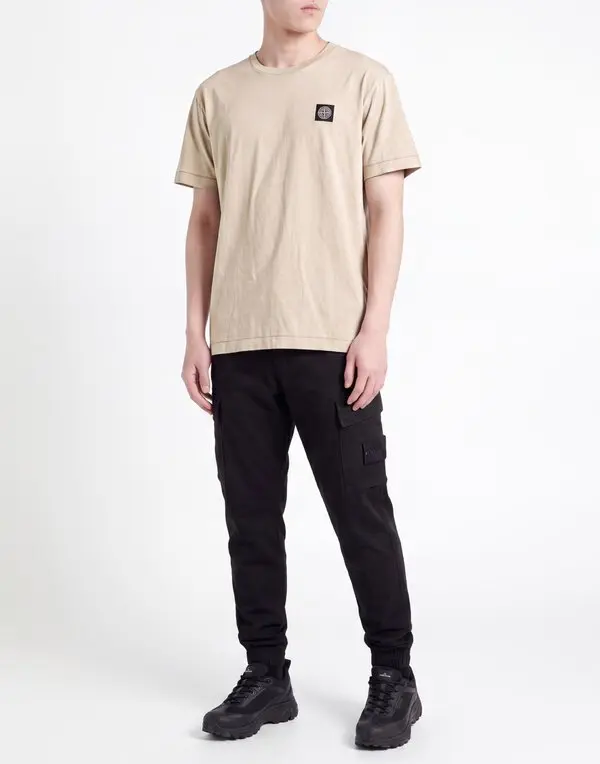 Stone Island T-shirt Size Cotton - Sand