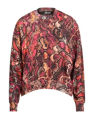 Just Cavalli Sweatshirt With Snakeskin Print