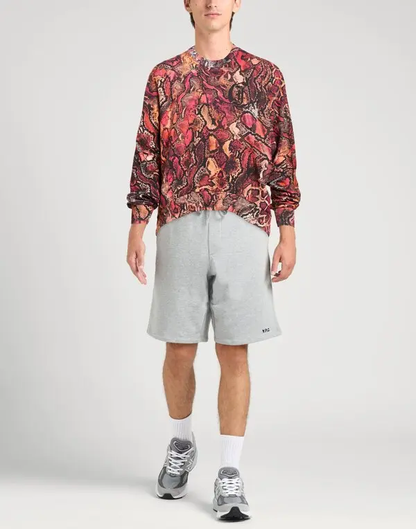 Just Cavalli Sweatshirt With Snakeskin Print