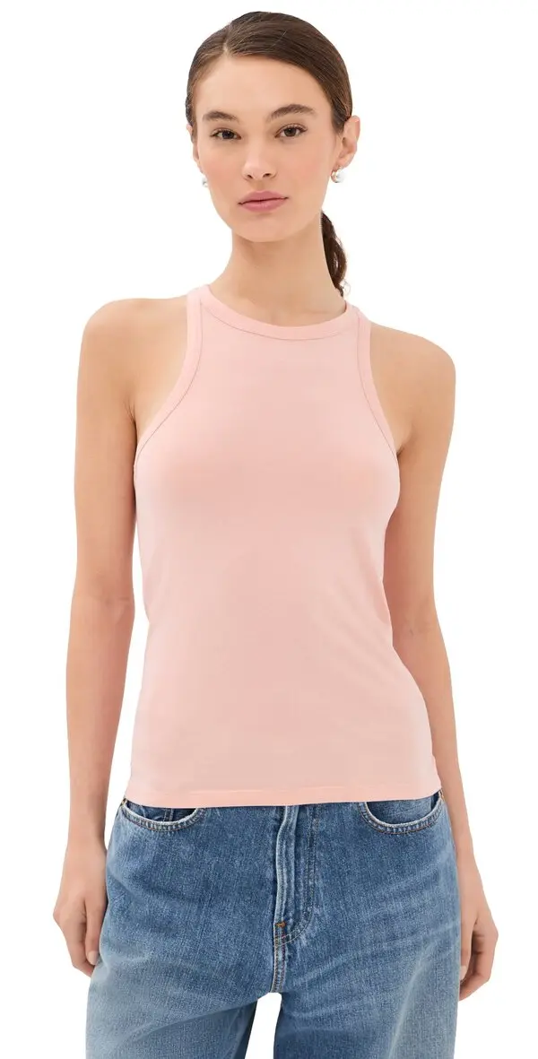 Another Tomorrow Racerback Tank Top - Quartz