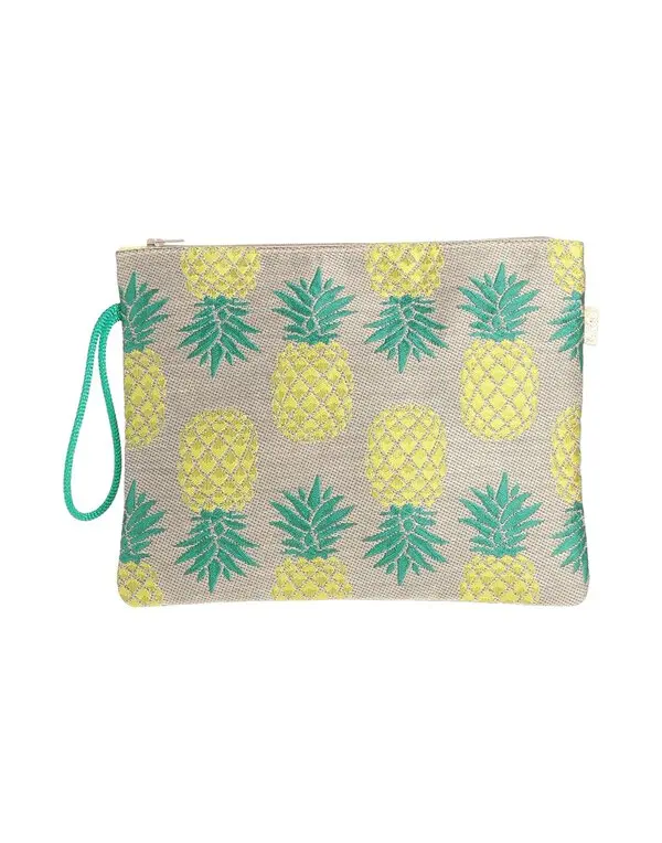 SUD Multicolor Tweed Clutch