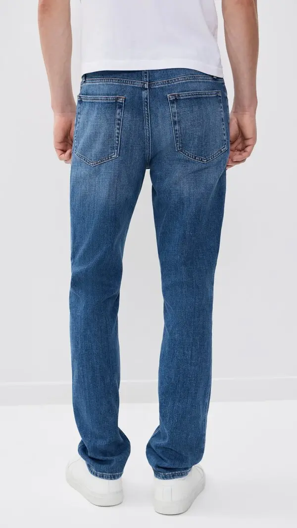 FRAME Modern Straight Jeans In Medium Wash
