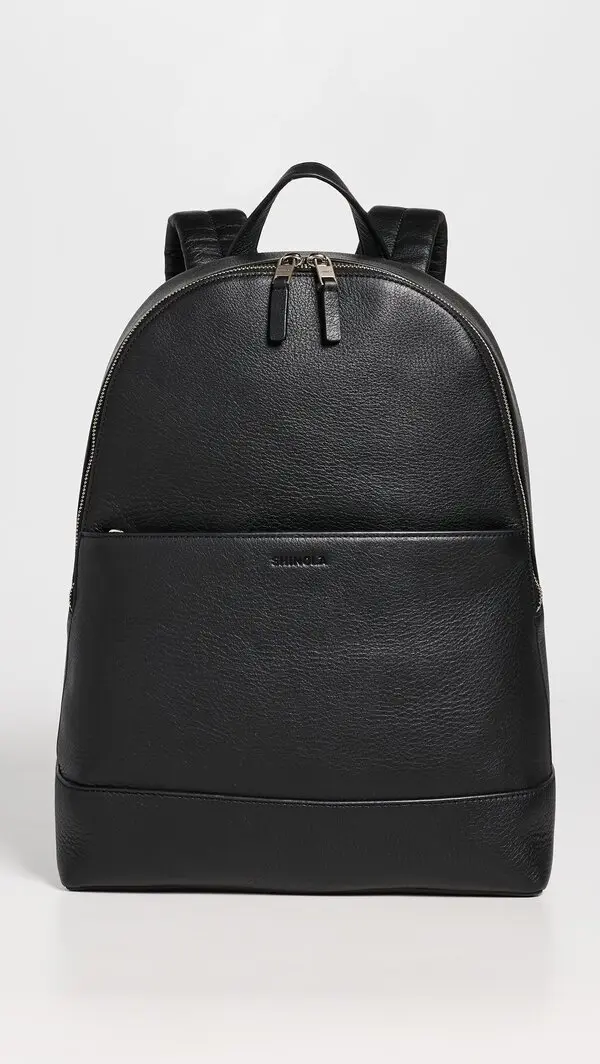 Shinola Canfield Pebbled Leather Backpack