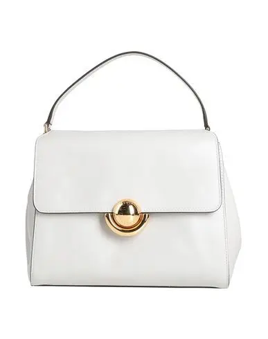 Furla Leather Flap Bag - Grey