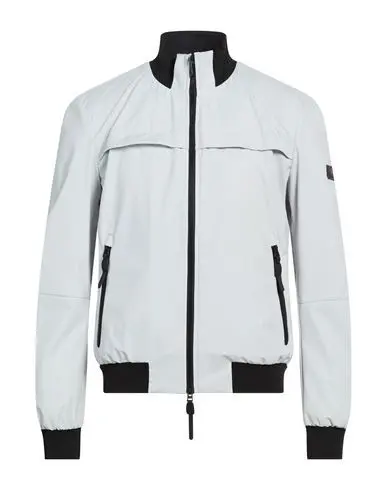 Peuterey Zip-up Jacket In Polyester And Elastane - Grey