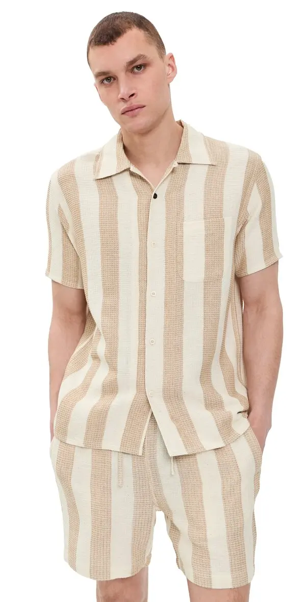 KARDO Chin Handloom Striped Shirt