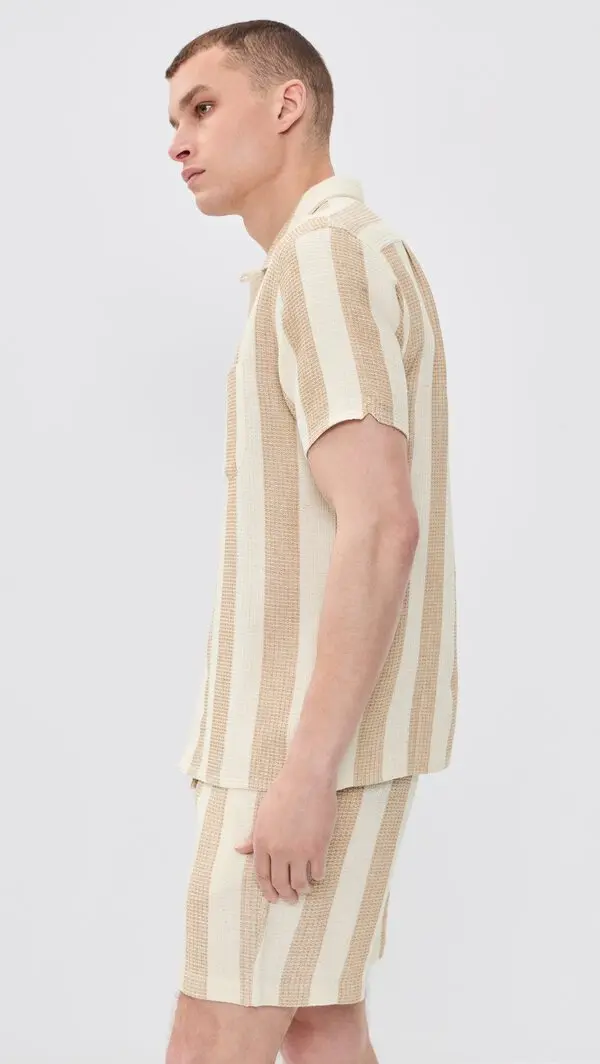 KARDO Chin Handloom Striped Shirt