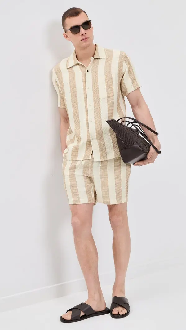 KARDO Chin Handloom Striped Shirt