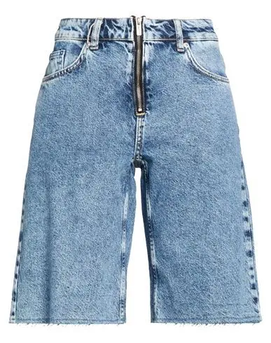 Karl Lagerfeld Organic Cotton Denim Shorts - Blue