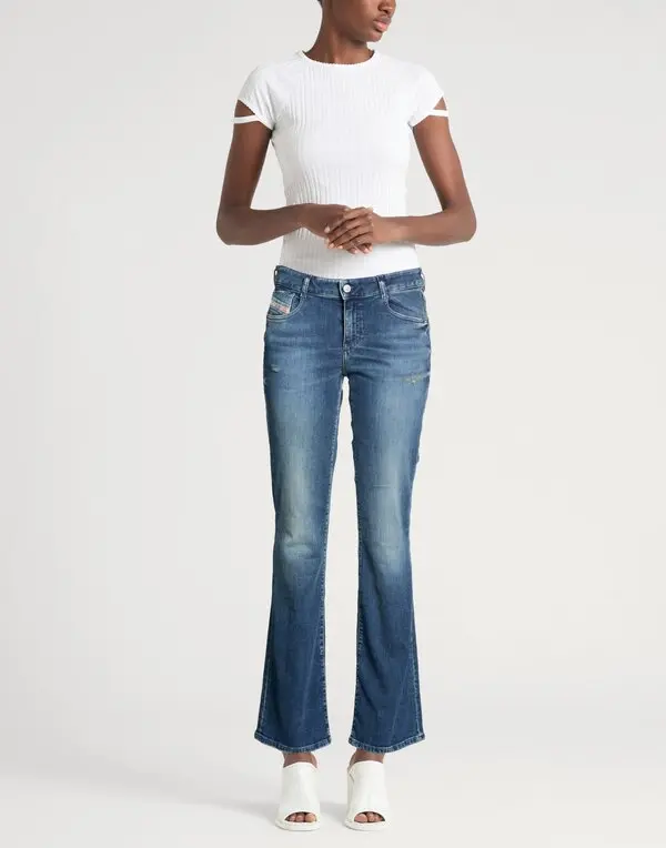 DIESEL® Boot-cut Stretch Denim Jeans - Blue