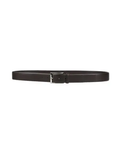 SCHMITT & LAIR Dark Leather Belt - Brown