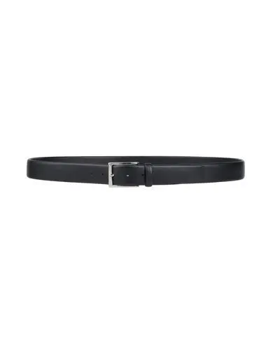 SCHMITT & LAIR Dark Leather Belt - Navy