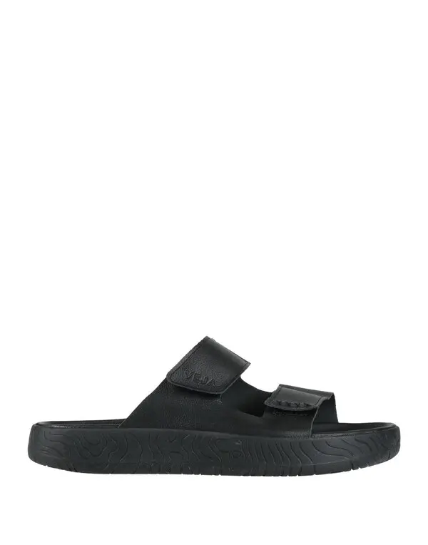 VEJA Pebbled-leather Sandals