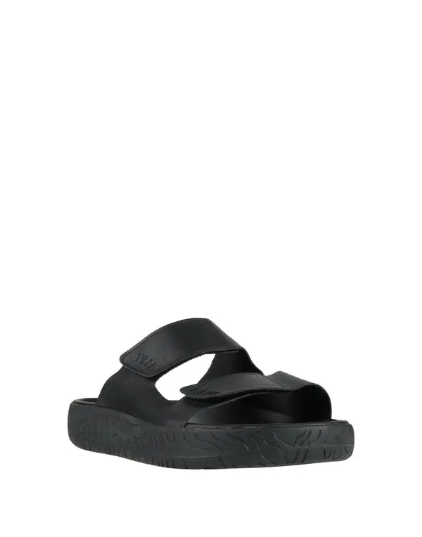VEJA Pebbled-leather Sandals