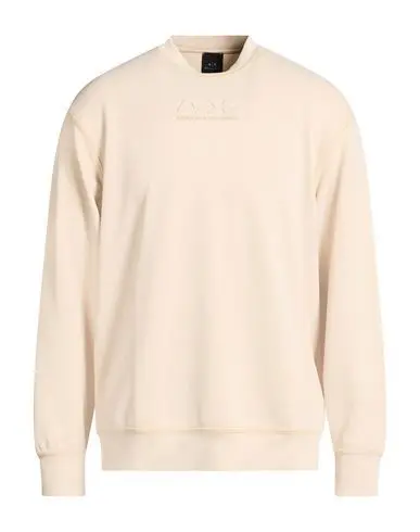 Armani Exchange Crewneck Long Sleeve Sweatshirt - Beige