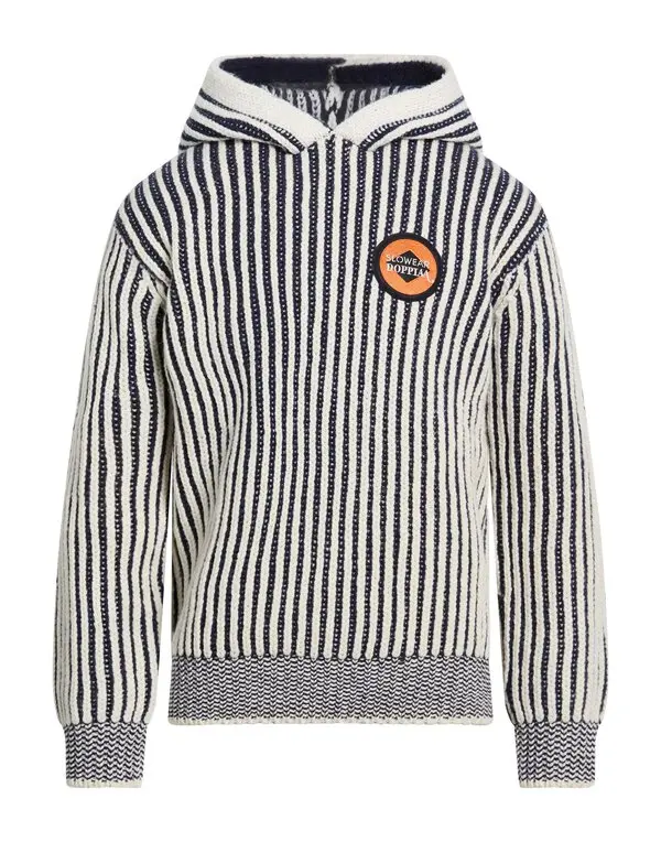 SLOWEAR Virgin Wool Cable-knit Hoodie
