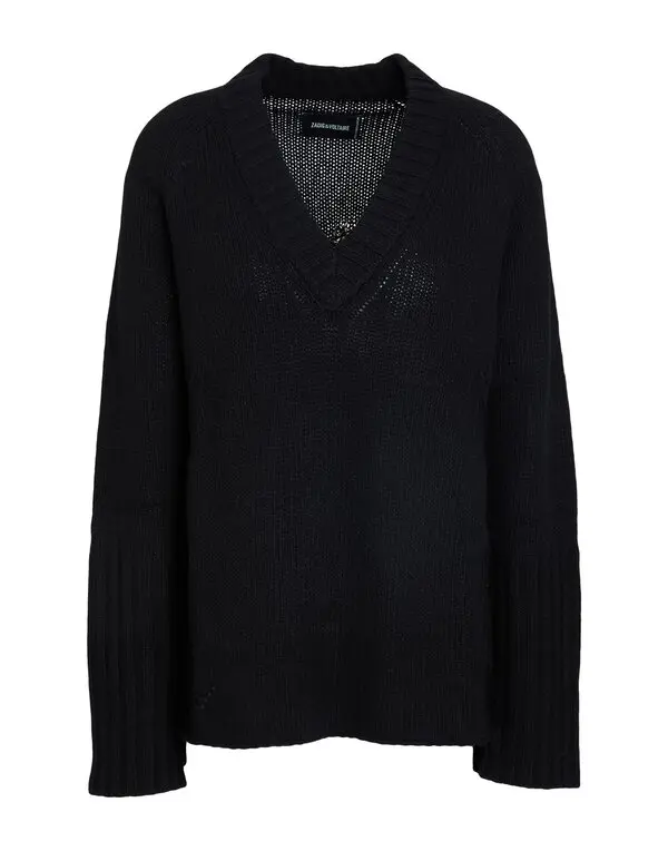 Zadig&Voltaire Merino Wool Sweater With Metallic Trim