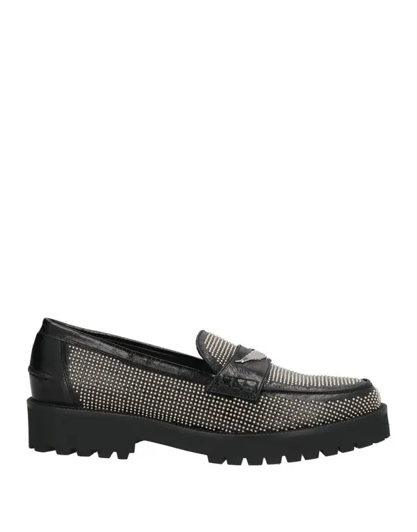 Zadig&Voltaire Leather Loafers With Stud Embellishments