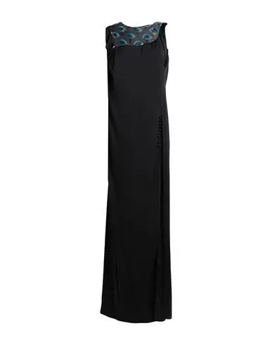 LANVIN Silk & Viscose Blend Sleeveless Maxi Dress