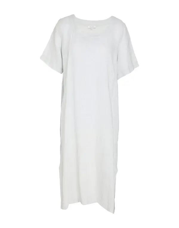Crossley Light Linen Midi Dress With Side Splits