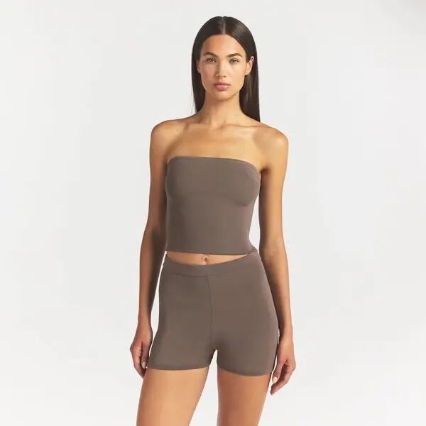 SKIMS Refined Knit Strapless Tube Top - Amethyst