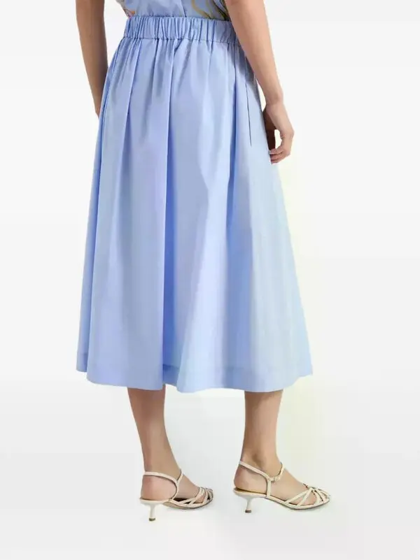 Marella Pleated Midi Skirt