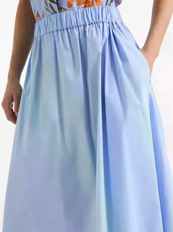 Marella Pleated Midi Skirt