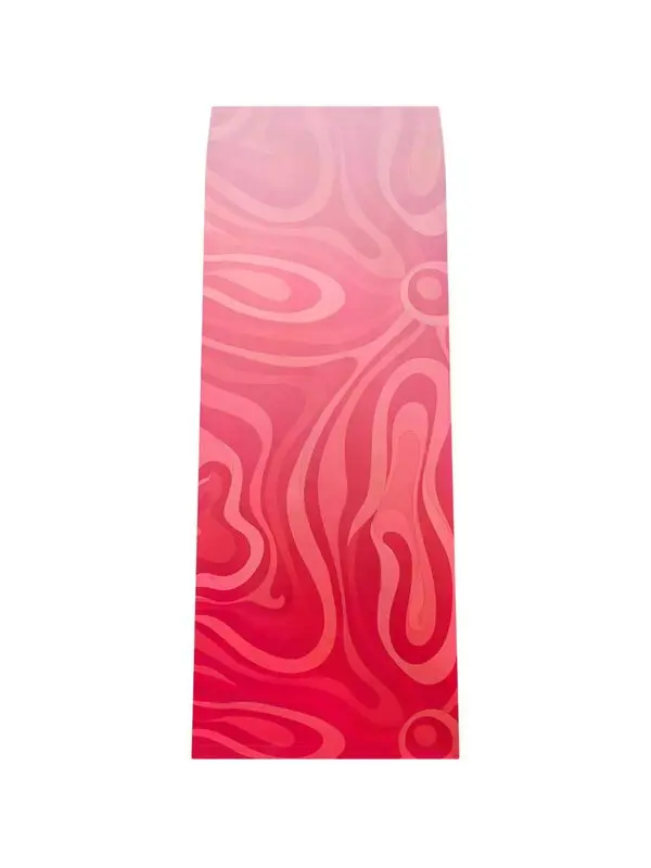 Emilio Pucci Marmo Print Popeline Maxi Skirt