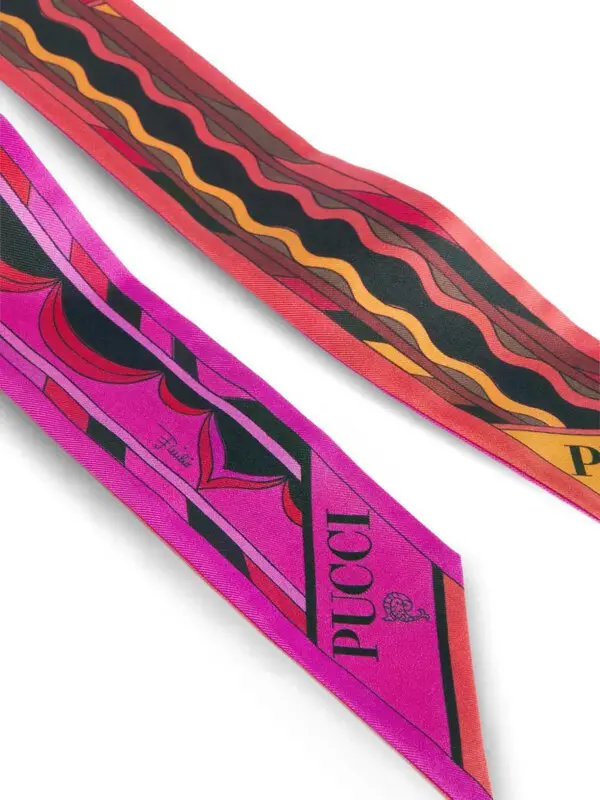 Emilio Pucci Silk Scarf - Pink