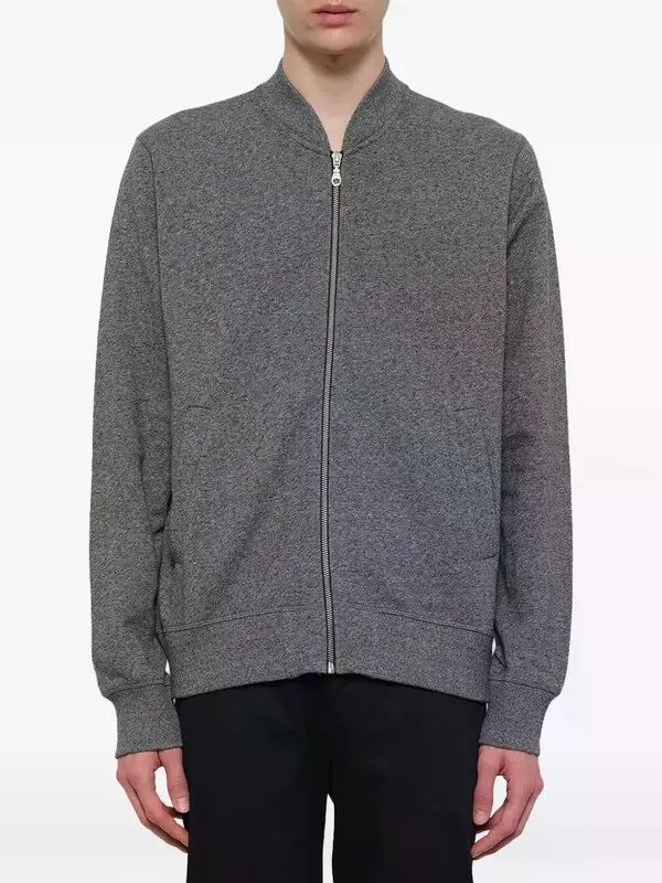 Kenzo Zip-up Bomber Jacket With Embroidered Logo