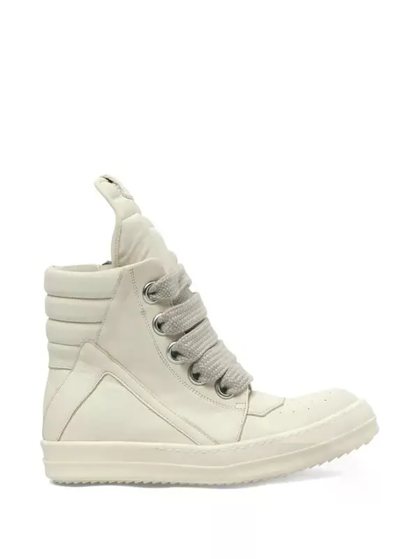 Rick Owens Jumbolace Geobasket High-top Sneakers
