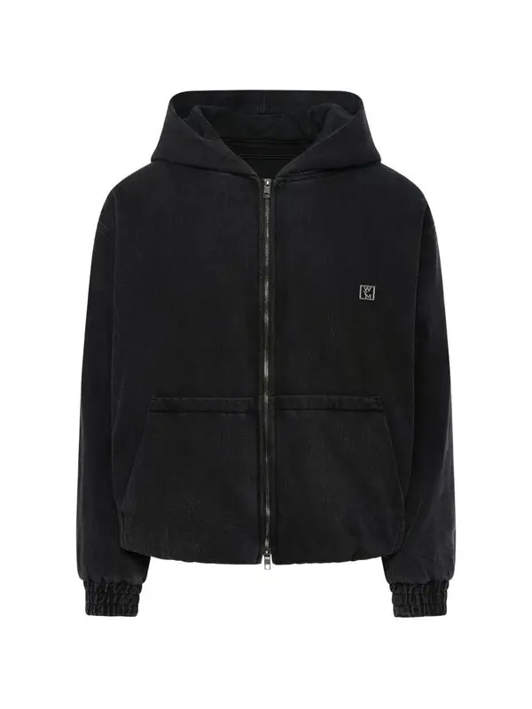 WOOYOUNGMI Dyed Denim Hoodie