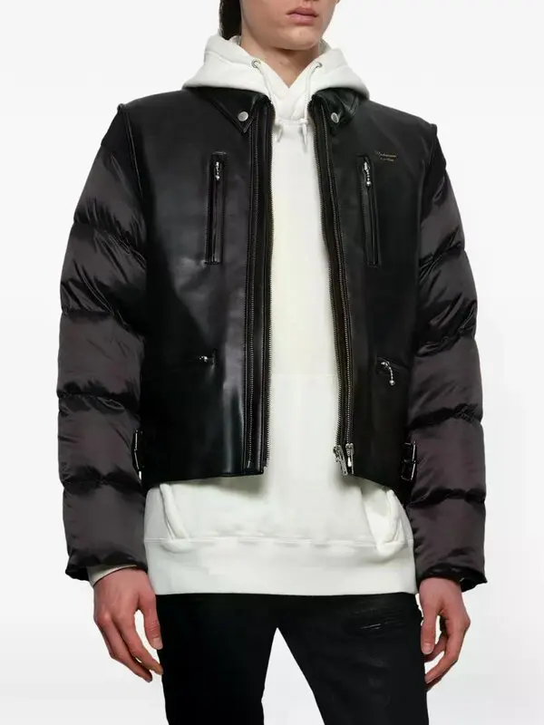 Undercover Quilted Sleeve Panelled Jacket