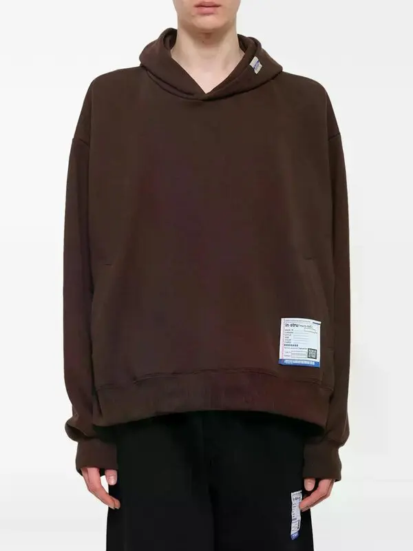 Mihara Yasuhiro Instrumental Logo-patch Hoodie