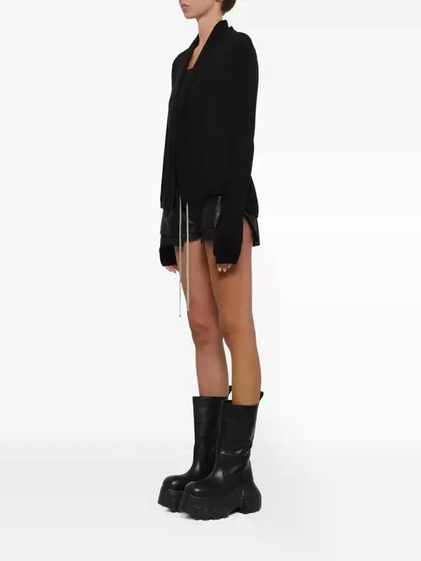 Rick Owens Naska Asymmetrical Cardigan