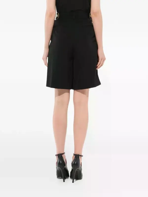 Givenchy Pleated Shorts With Button Detail