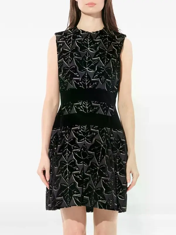 Alexander McQueen Sleeveless A-line Mini Dress