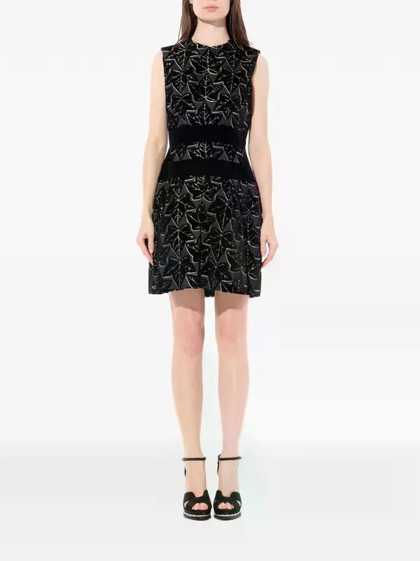 Alexander McQueen Sleeveless A-line Mini Dress