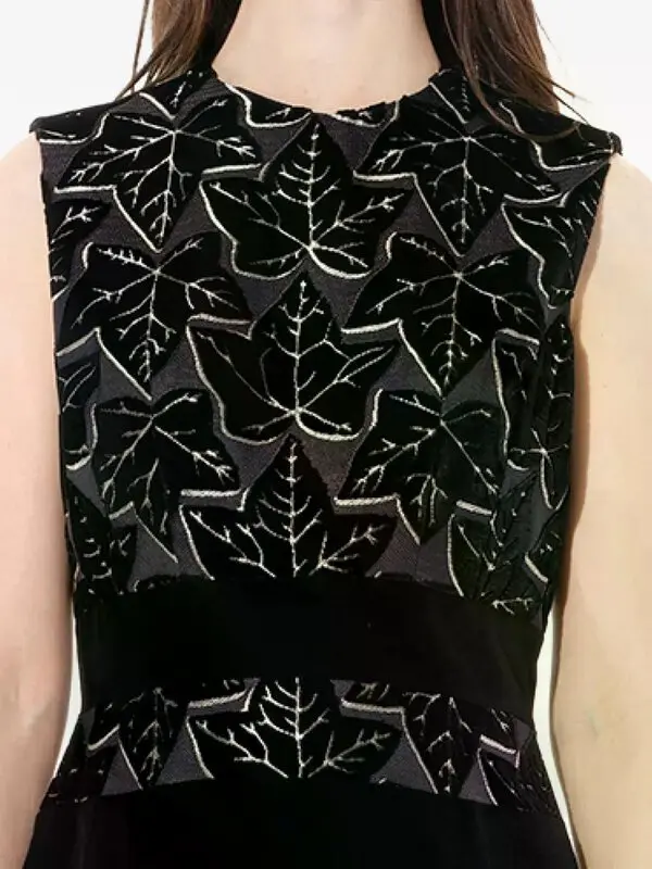 Alexander McQueen Sleeveless A-line Mini Dress