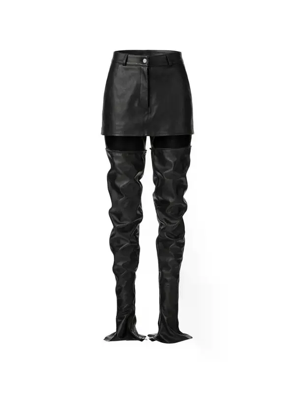 ALMAZ Mustang Cut-out Trousers - Black
