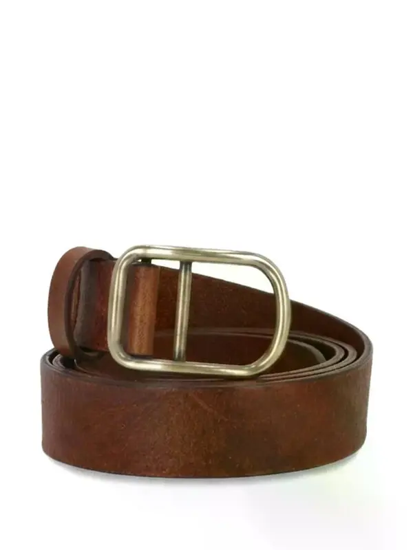 FORTELA Leather Belt With Buckle Fastening