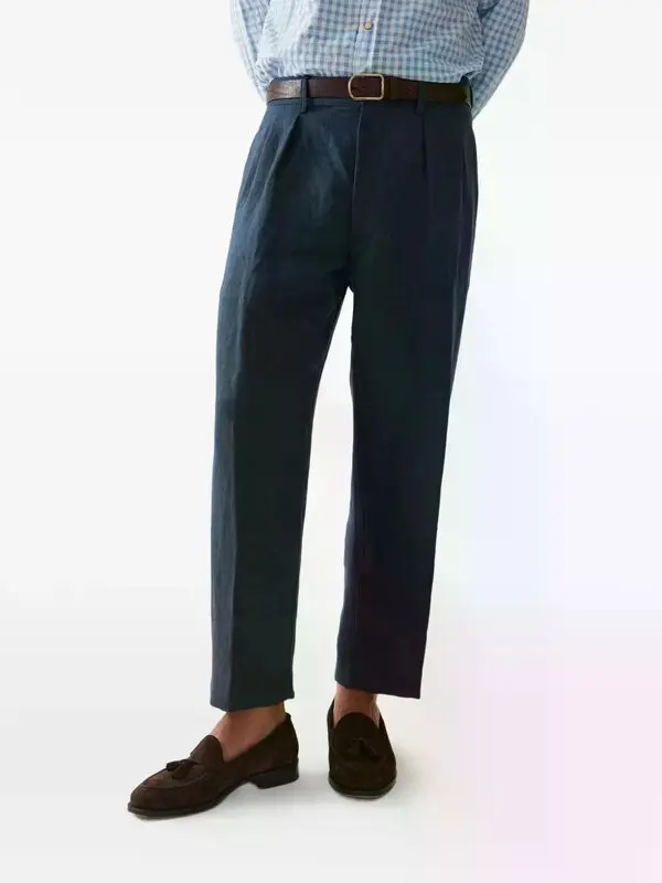 FORTELA Leather Belt With Buckle Fastening