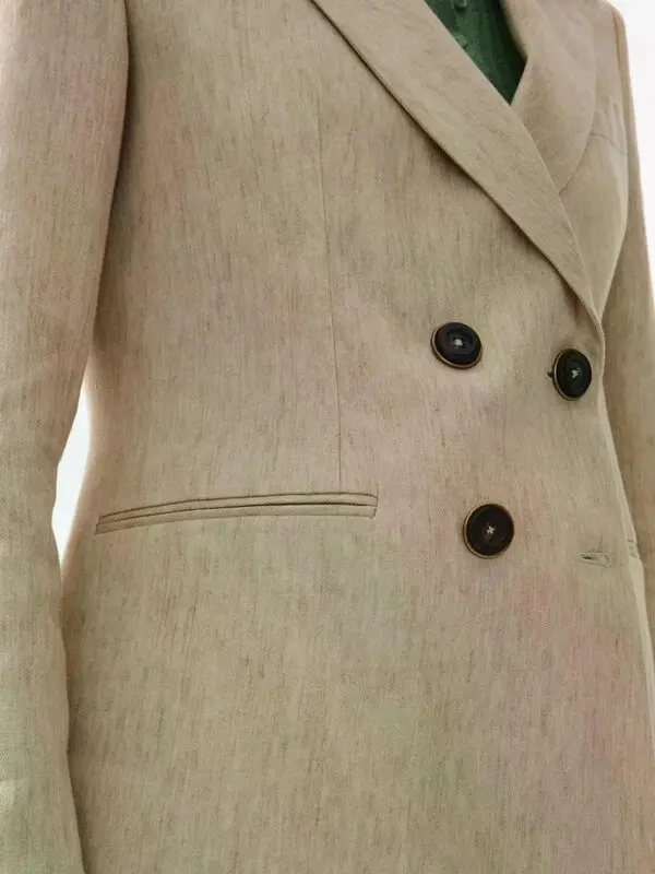 FORTELA Bastien Double-breasted Blazer - Neutrals
